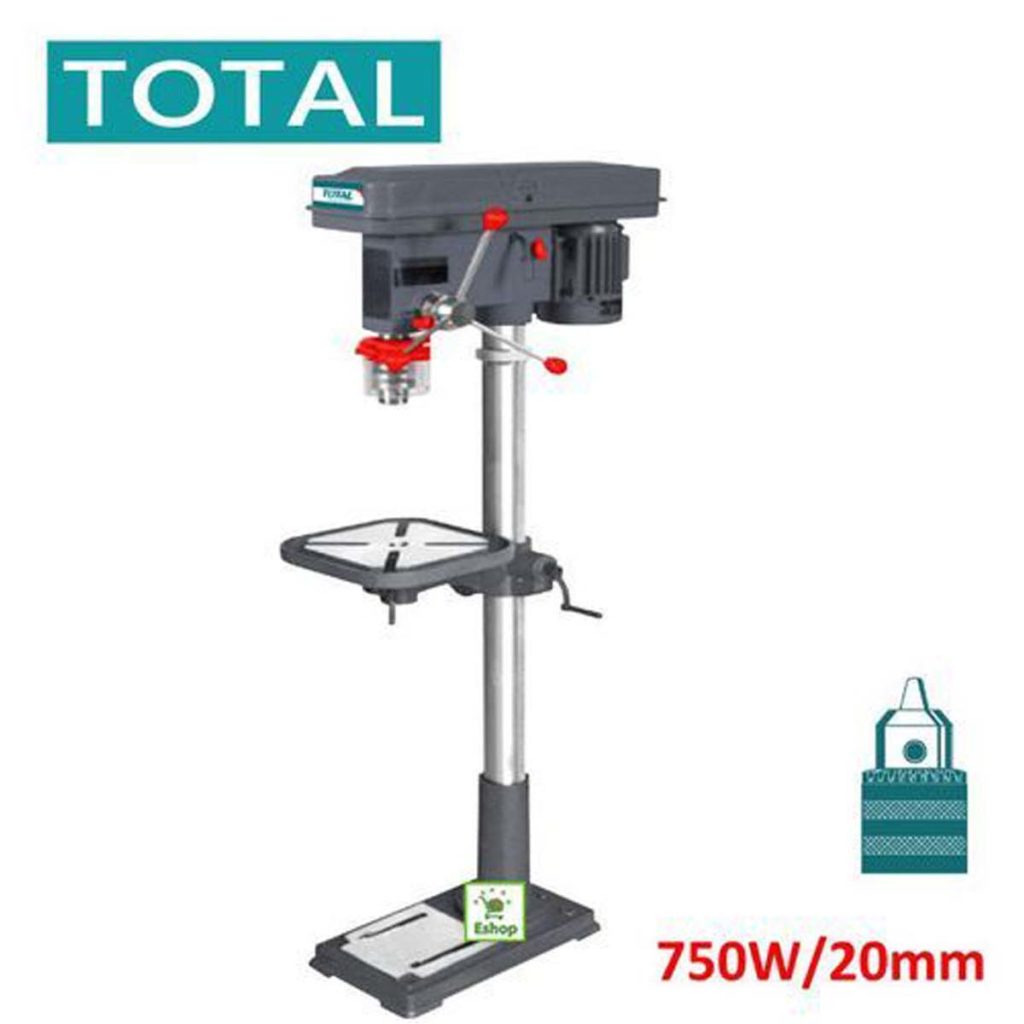 Perceuse à Colonne 750W / 20mm – TOTAL TDP207502 - La Maison de qualité